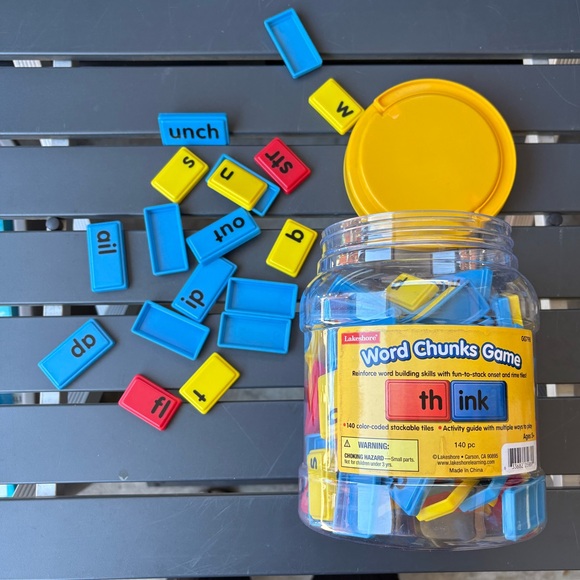 Lakeshore | Toys | Lakeshore Word Chunks Game | Poshmark